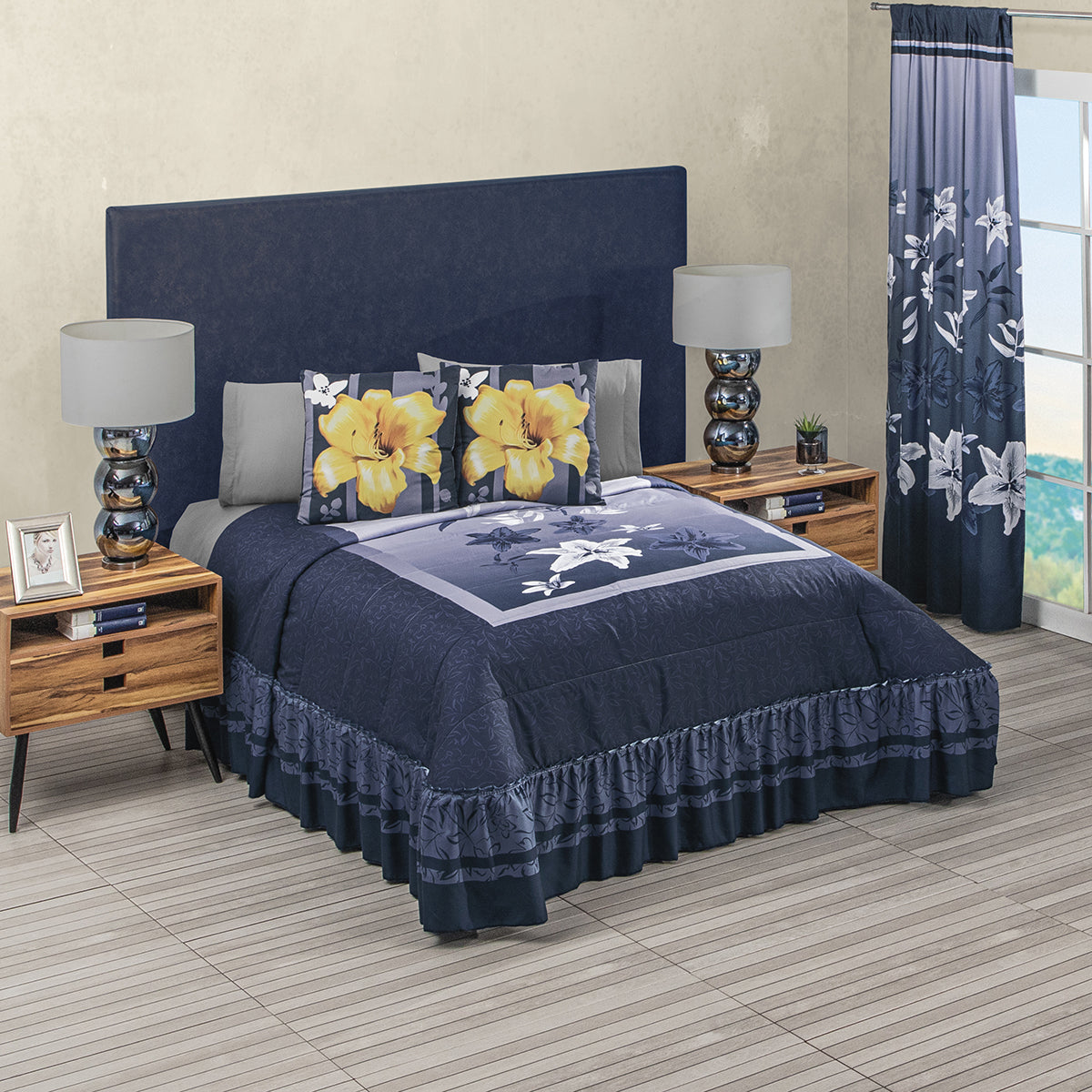 Juego de Colcha Europea Rita – ÍNTIMA HOGAR